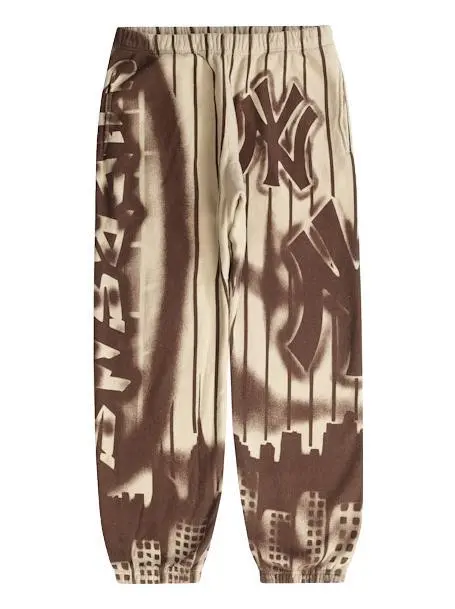 Supreme X New York Yankees Airbrush Sweatpant - Clay