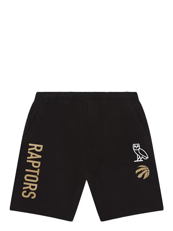 OVO X Nba Raptors Sweatshort - Black