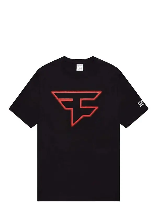 OVO X Faze Clan Big Logo T-shirt - Black