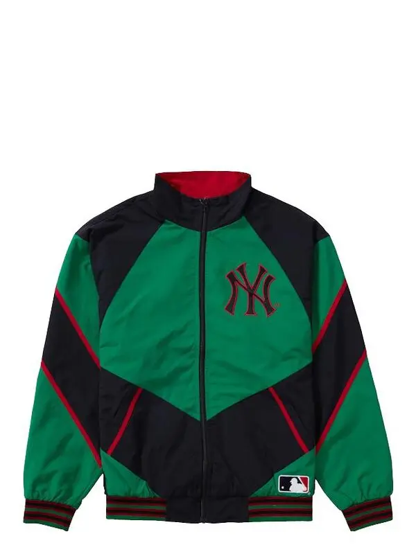 Supreme X New York Yankees Track Jacket - Green