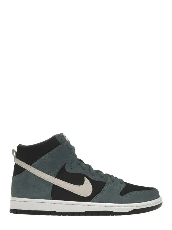 Nike Sb Dunk High Pro Suede Sneakers - Mineral Slate/sail/black