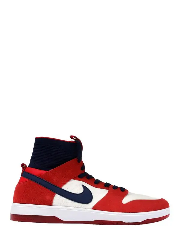 Nike Sb Dunk High Elite Sneakers - University Red/college Navy Blue/white