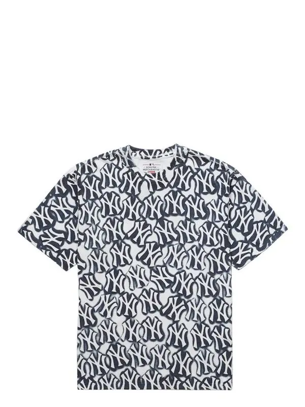 Supreme X New York Yankees Airbrush Short Sleeve Top - White