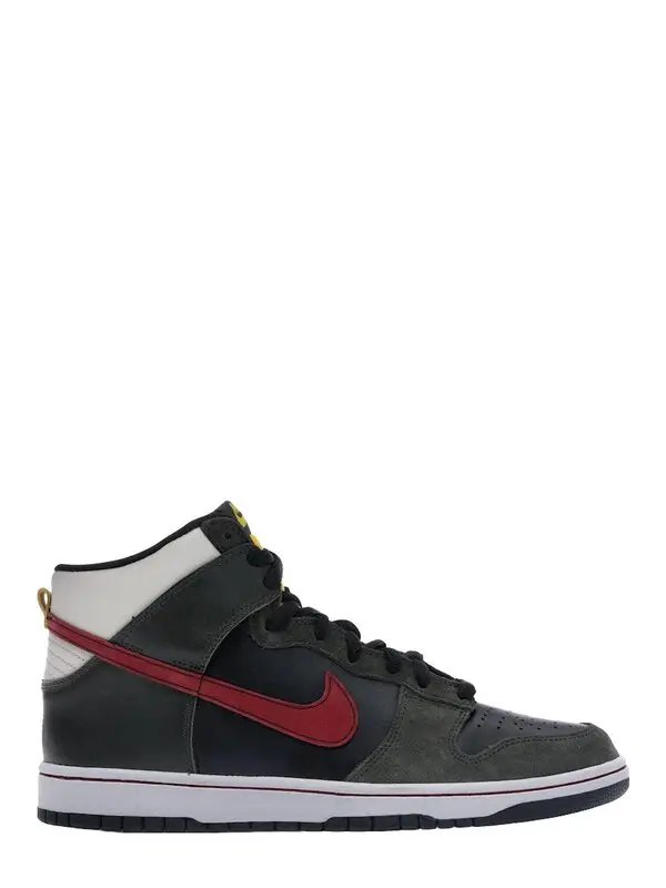 Nike Dunk High - Dark Army/team Red