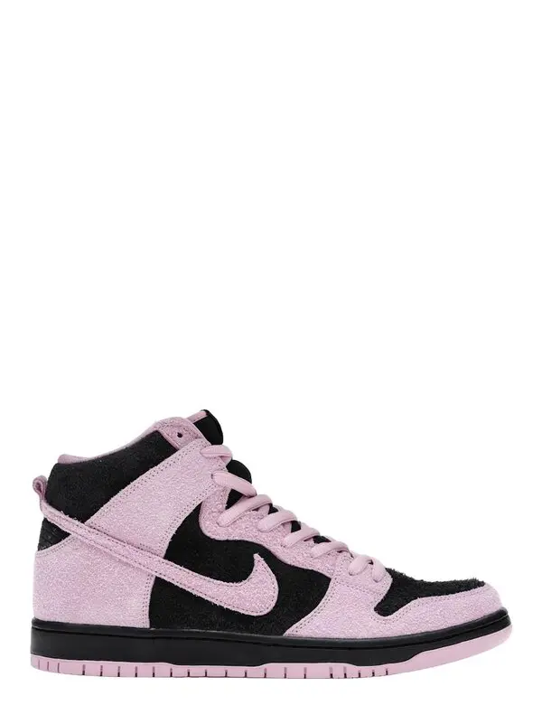 Nike Dunk High Invert Celtics Sneakers - Black/pink Rise/lucky Green