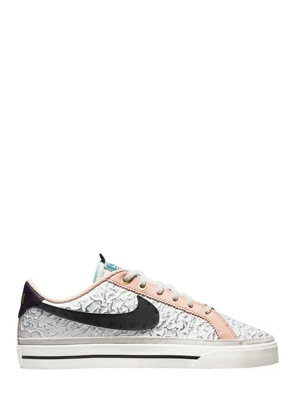 Nike Court Legacy Serena Williams Design Crew Sneakers - Summit White/black/arctic Orange
