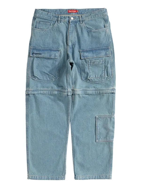 Supreme Zip-off Utility Pant - Denim