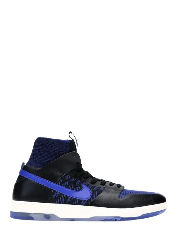 Nike Dunk High Elite Flyknit Terpening Sneakers - Black/racer Blue/sail