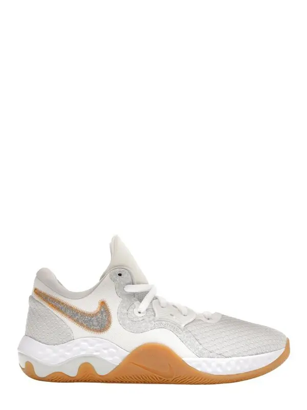 Nike Renew Elevate 2 Gum Sneakers - Summit White/metallic Bronze