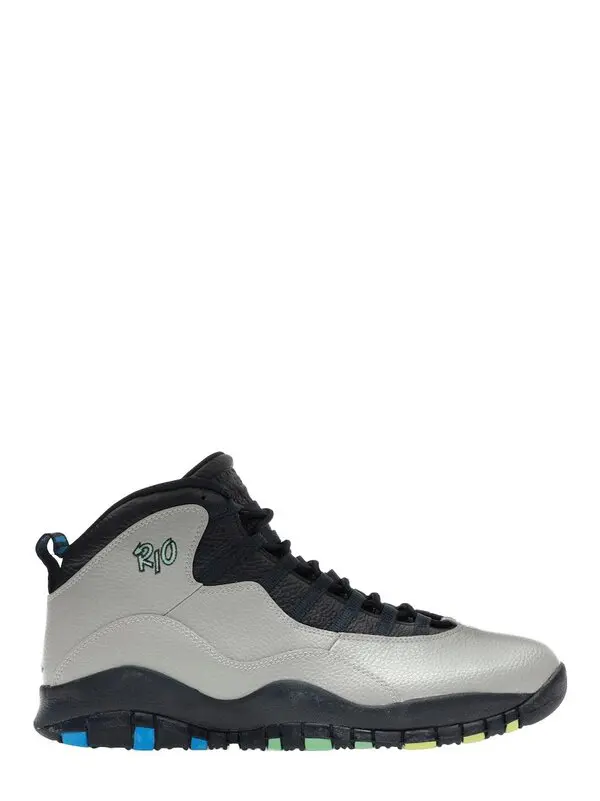 JORDAN Retro Rio Sneakers - Wolf Grey/photo Blue/obsidian