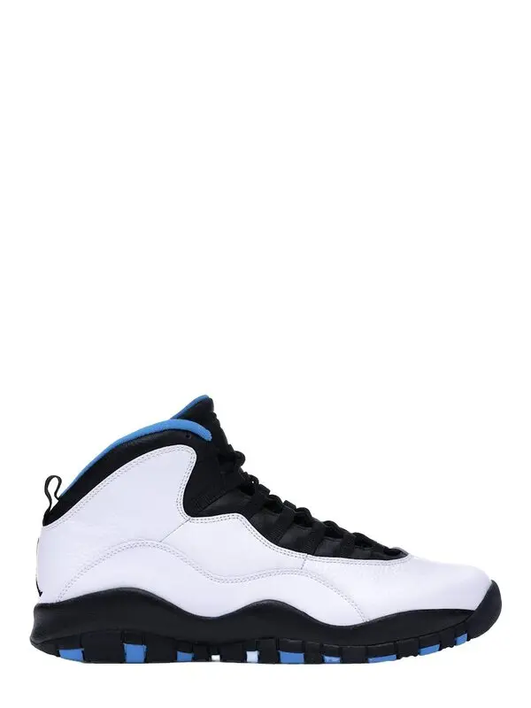 JORDAN Retro Powder Sneakers - White/dark Powder Blue/black