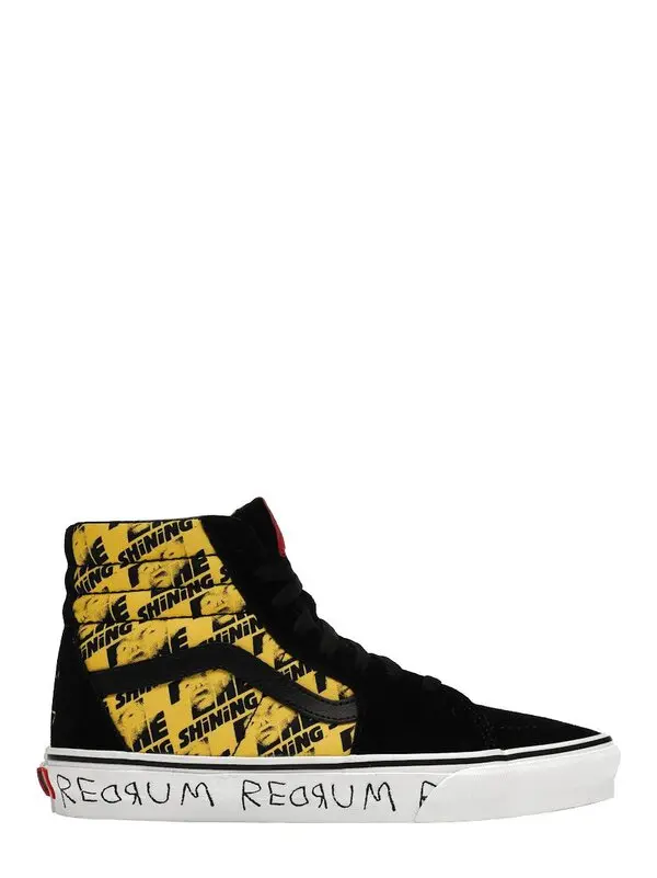 VANS Sk8-hi The Shining Sneakers - Black/yellow/red