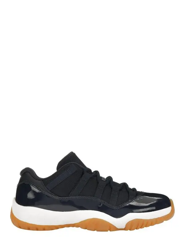 JORDAN Retro Low Sneakers - Midnight Navy Blue/white/light Gum Brown