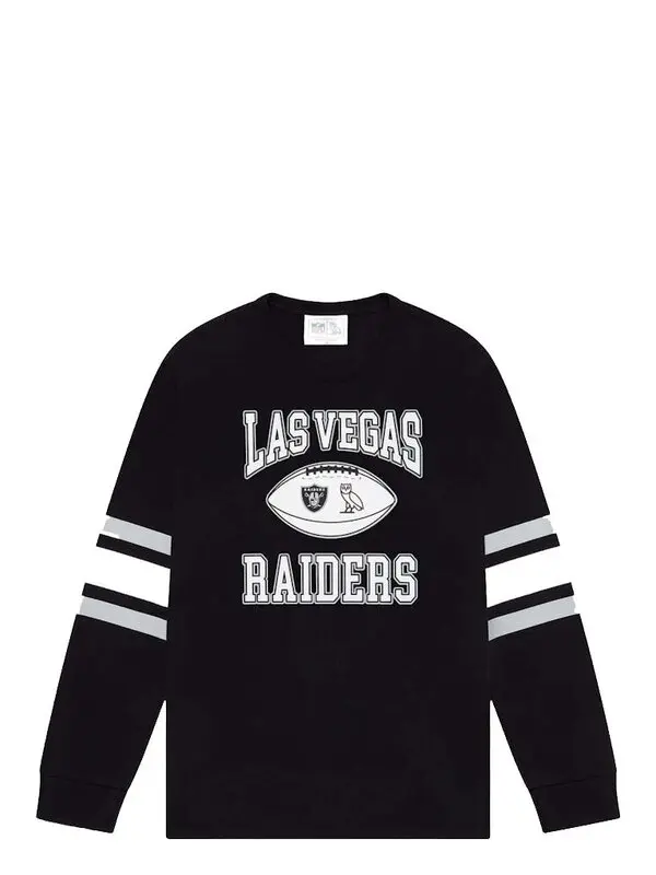 OVO X Nfl Las Vegas Raiders Longsleeve T-shirt - Black