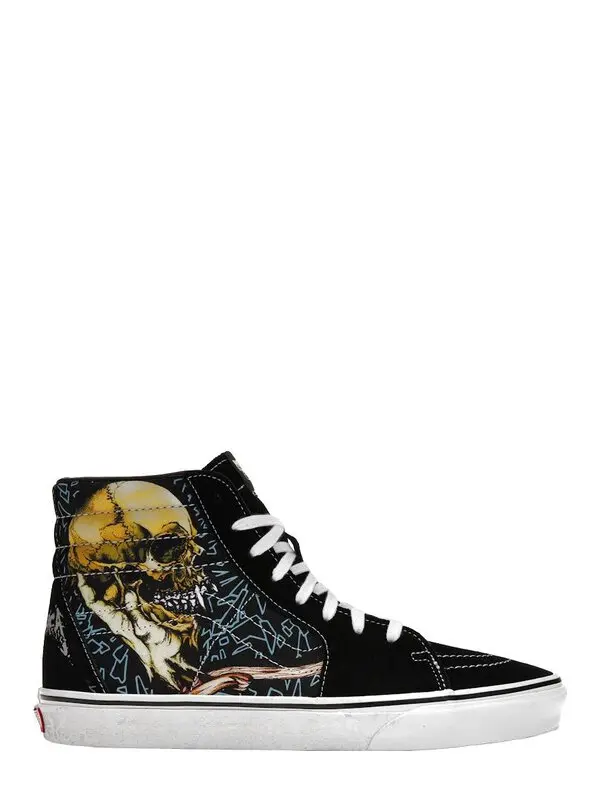 VANS Sk8-hi Metallica 30th Anniversary Sneakers - Black/white