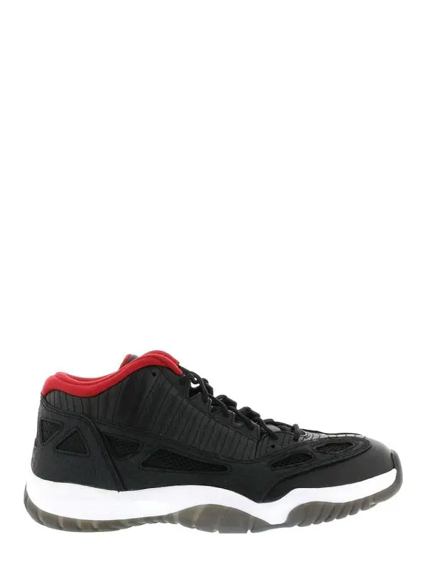 JORDAN Retro Low Ie Bred Sneakers - Black/varsity Red/dark Charcoal