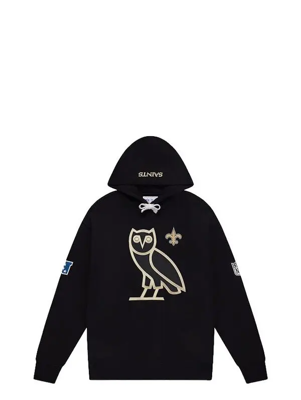 OVO X Nfl New Orleans Saints Og Hoodie - Black
