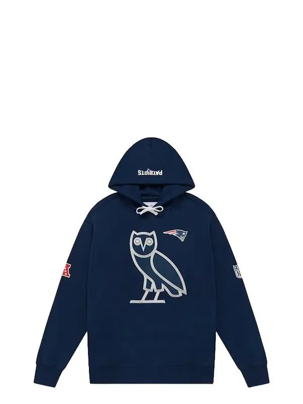 OVO X Nfl New England Patriots Og Hoodie - Blue