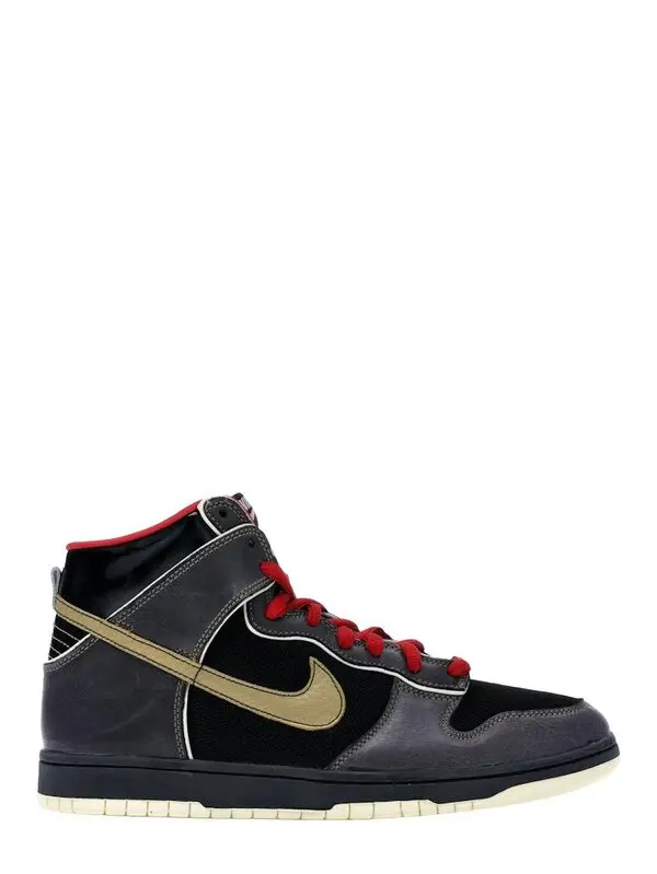 Nike Dunk High Sneakers - Black/metallic Gold