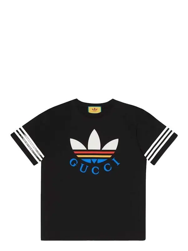 Gucci X Adidas Cotton T-shirt - Black