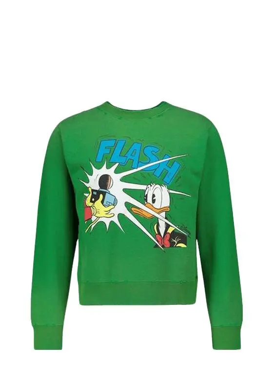 Gucci X Disney Donald Duck Sweatshirt - Green