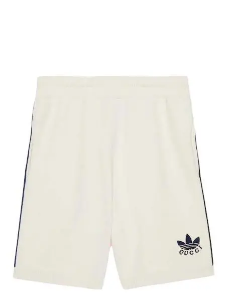 Gucci X Adidas Elastic Viscose Shorts - White