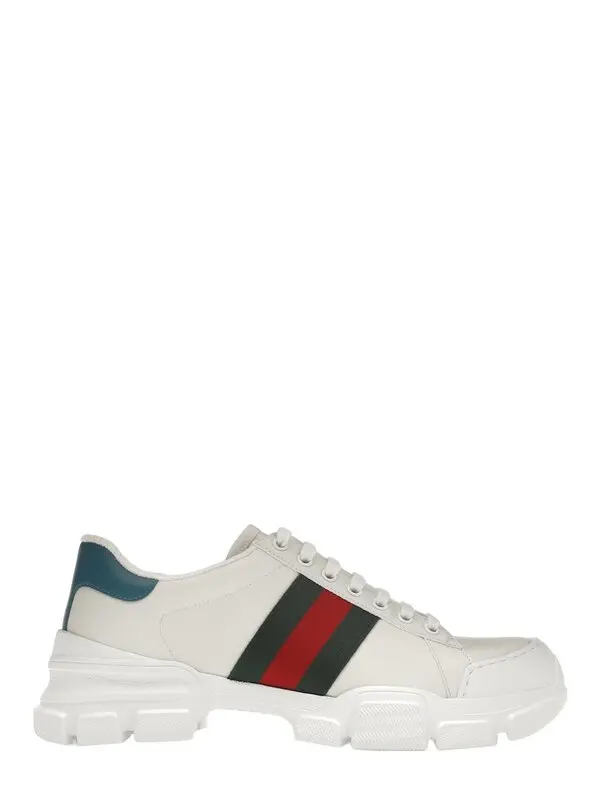 Gucci Web Classic Sneakers - White/blue/red
