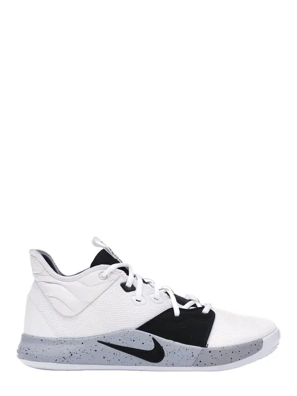 Nike Pg 3 Moon Sneakers - White/black/wolf Grey