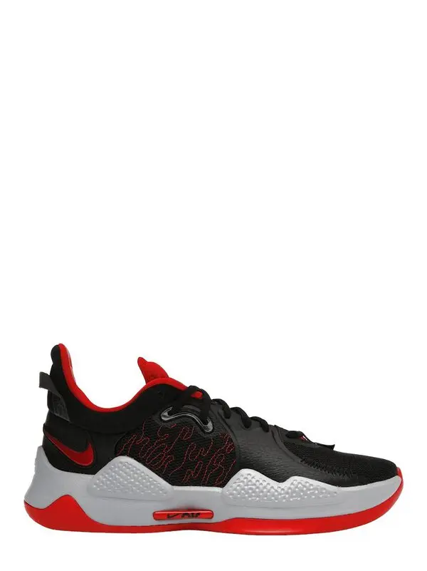 Nike Pg Bred Sneakers - Black/university Red/white