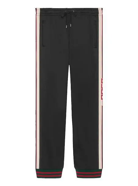 Gucci Technical Jersey Pant - Black