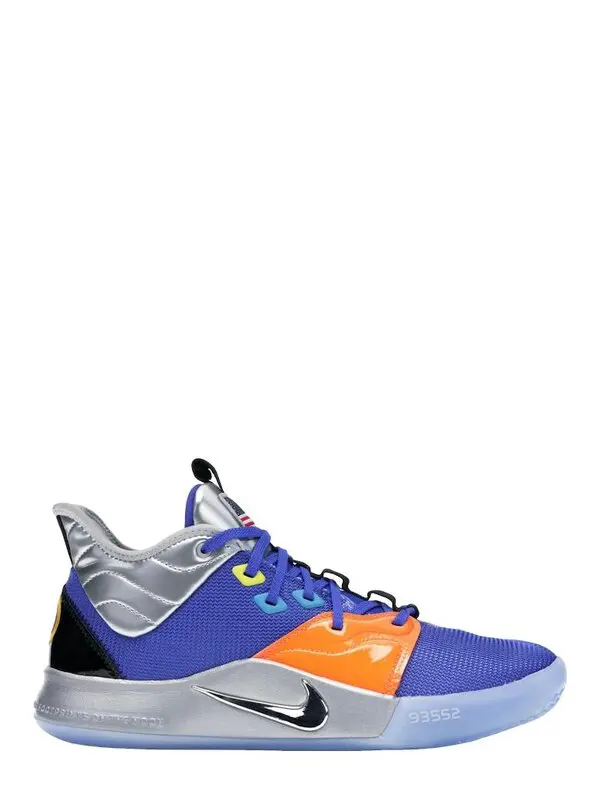 Nike Pg 3 Nasa Apollo Sneakers - Royal/silver/orange