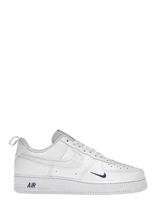 Nike Air Force 1 Low Reflective Swooshin - White/blue