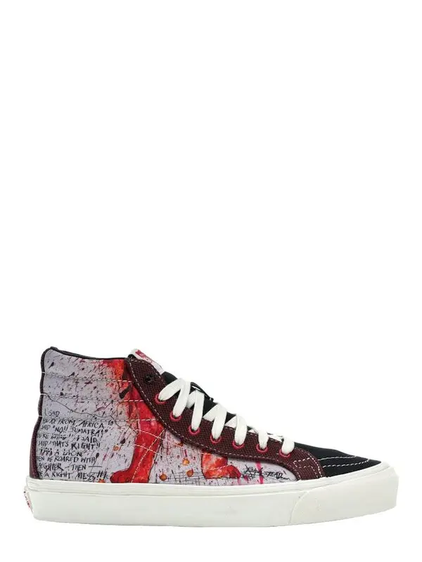 VANS Sk8-hi Ralph Steadman Lionin Sneakers - Red/black
