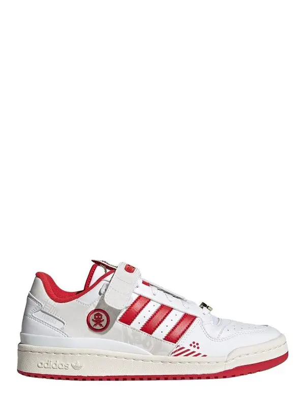 Adidas Forum Low Quiccs Sneakers - White/off White/red