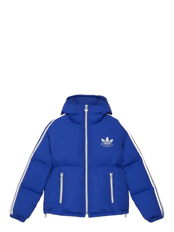 Gucci X Adidas Nylon Down Jacket - Blue