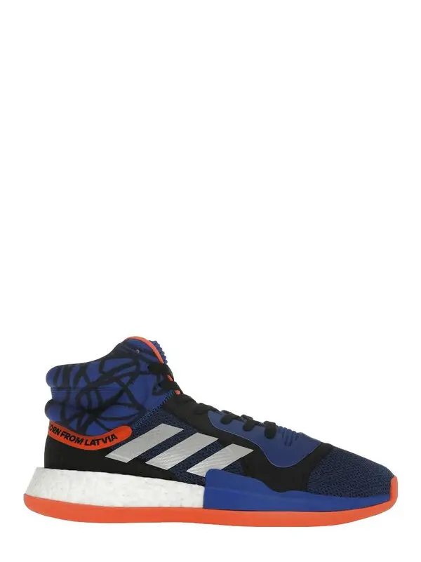 Adidas Marquee Boost Kristaps Porzingis Sneakers - Core Royal/core Black/true Orange