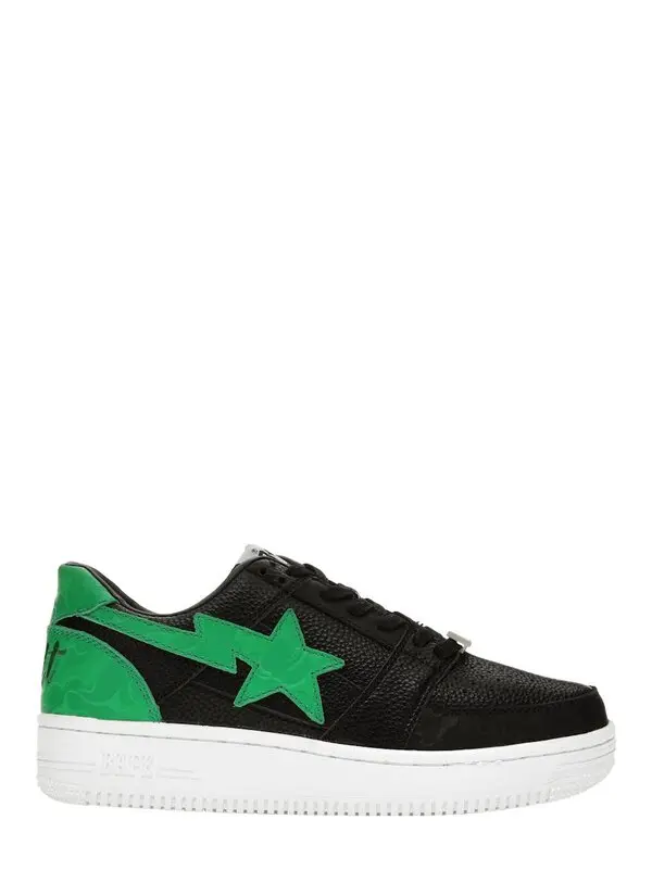 BAPE Sta Low Gunna Sneakers - Black/green/white