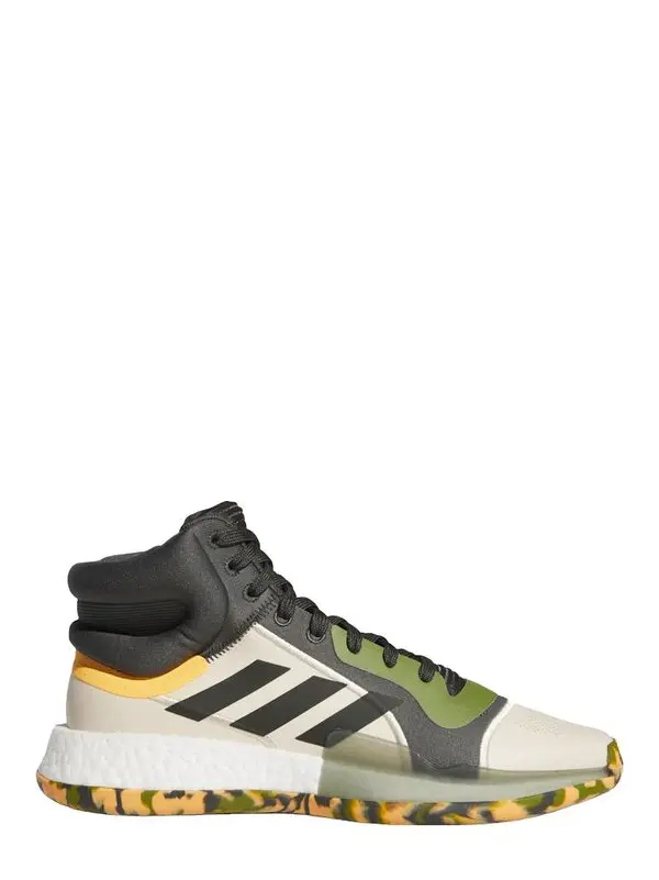 Adidas Marquee Boost High-top Sneakers - Legend Earth/linen