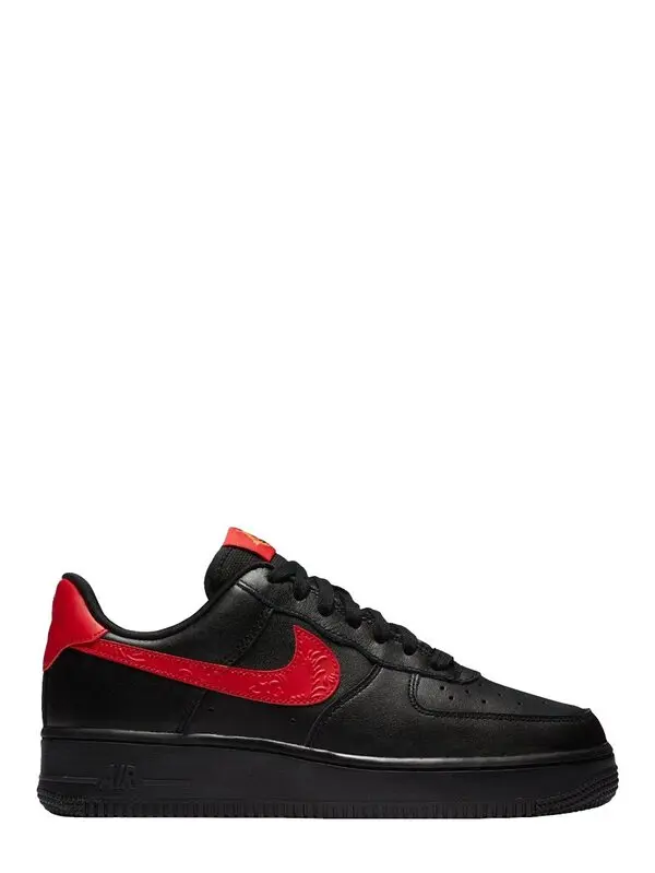 Nike Force 1 Low Russian Floral Sneakers - Black/university Red