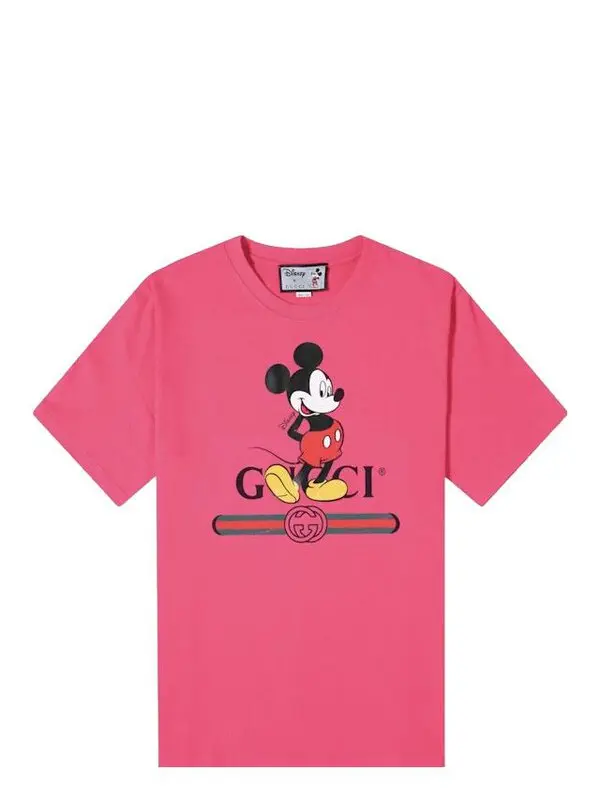 Gucci X Disney Mickey Mouse T-shirt - Pink
