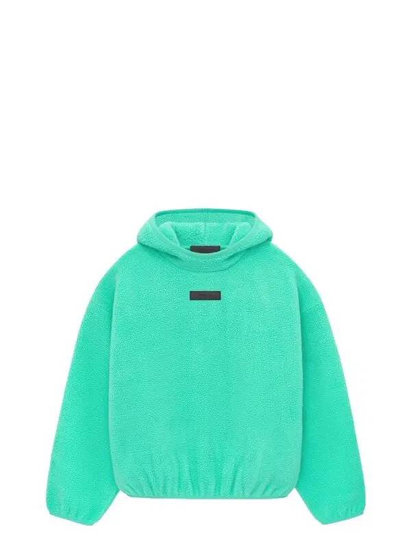 Fear Of God Essentials Polar Fleece Hoodie - Mint Leaf