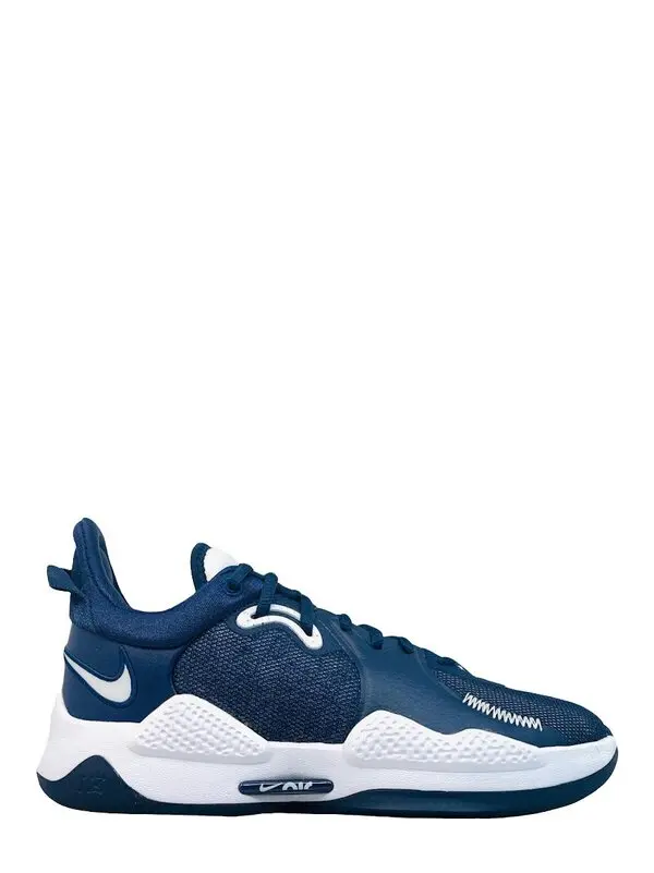Nike Pg 5 Tbin Sneakers - Midnight Navy Blue/white