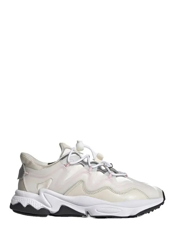 Adidas Ozweego Plus Sneakers - Chalk White/clear Pink/silver Metallic