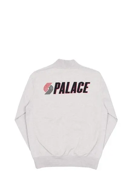 PALACE Blazed Zip Bomber - Grey Marl