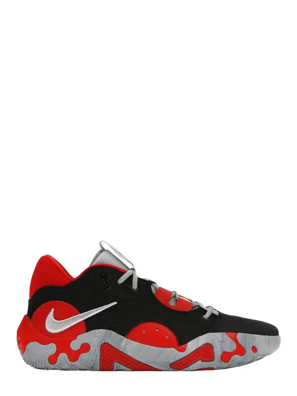 Nike Pg Bred Sneakers - Black/wolf Grey/university Red