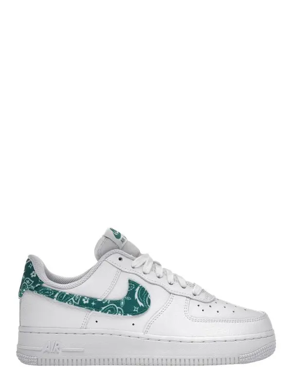 Nike Air Force 1 '07 Essential Paisley Sneakers - White/green