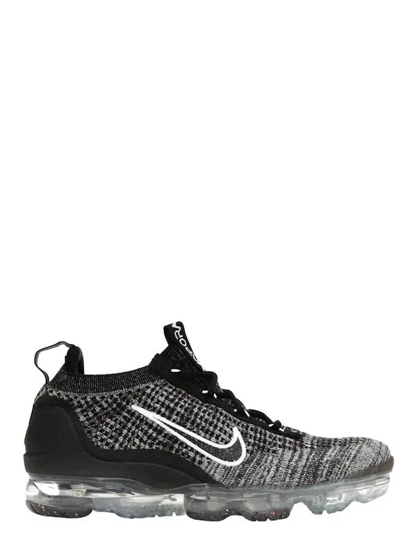 Nike Air Vapormax 2021 Fk Sneakers - Black/white/metallic Silver