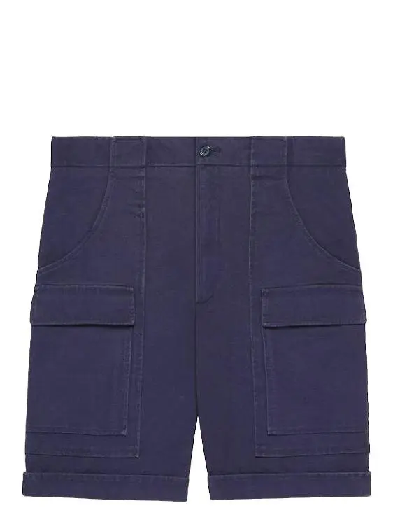 Gucci X The North Face Canvas Shorts - Blue