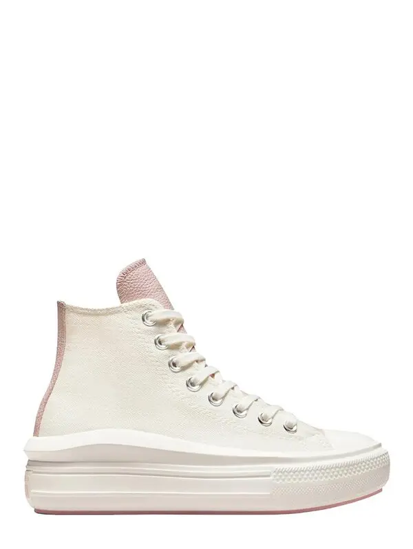 CONVERSE Chuck Taylor All Star Move Platform Tonal Materials - Egret/stone Mauve/rust Pink