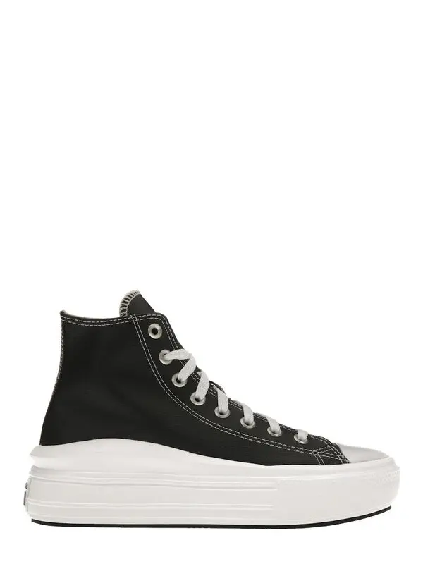 CONVERSE Chuck Taylor All Star Move Platform Leather - Black/white